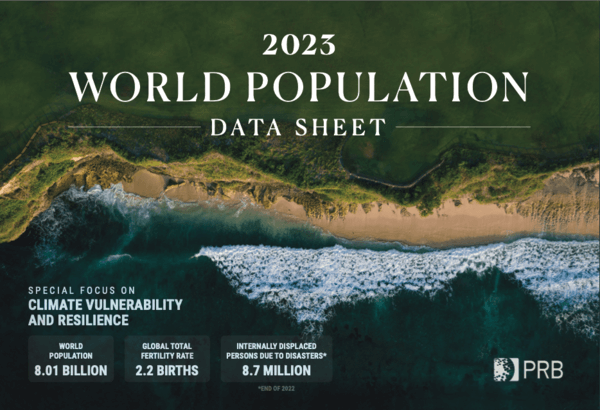 2023 World Population Data Sheet | use: urban sustainability exchange | Metropolis